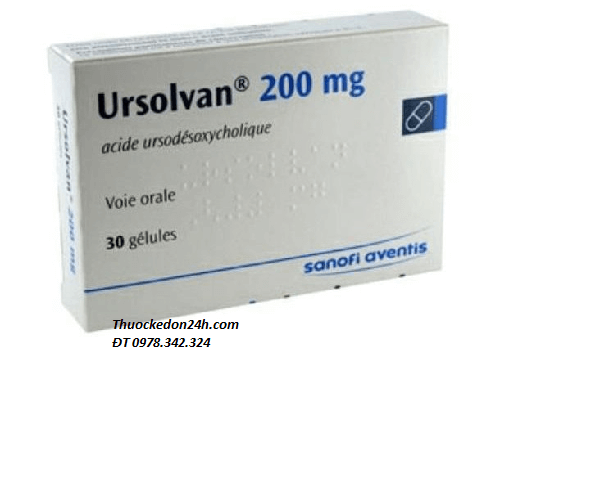 Thuốc Ursolvan là thuốc gì? Tác dụng cách dùng giá bán