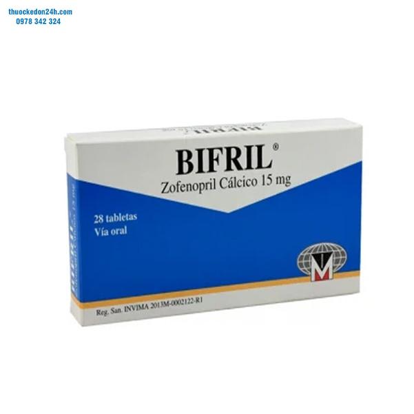 Thuốc Bifril 15mg Cách dùng, giá bán mua ở đâu Hà Nội, HCM?