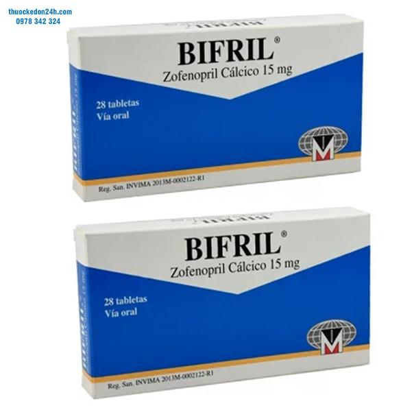 Thuốc Bifril 15mg Cách dùng, giá bán mua ở đâu Hà Nội, HCM?